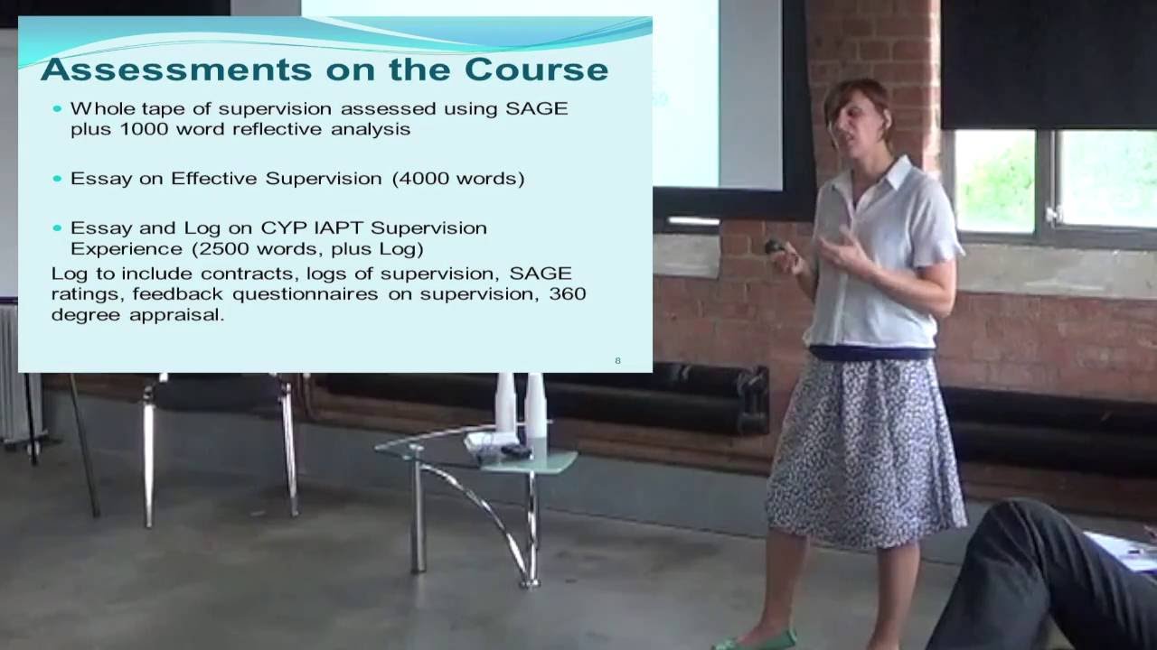 Supervision | CYP IAPT Course Open Day 2016 - YouTube