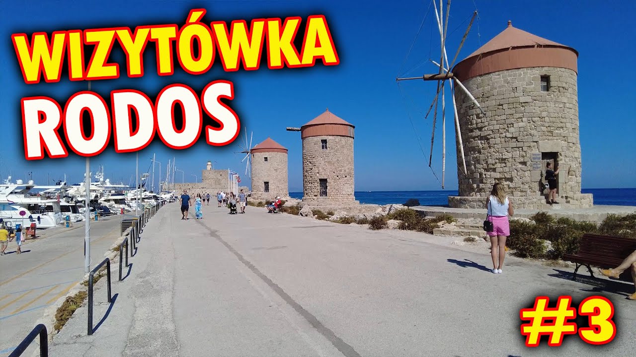 #3 GRECJA, Zwiedzamy miasto RODOS na wyspie Rodos ;) oraz jedziemy do ...