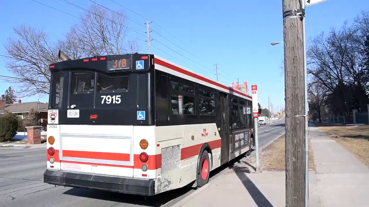 TTC Orion VII OG 7915 on Route 37B - YouTube