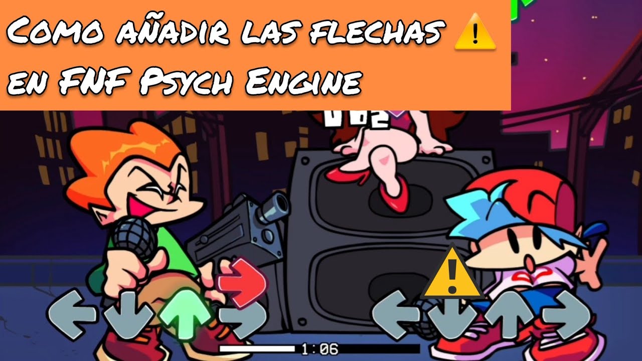 Como poner las flechas ⚠️ instakill al FNF Psych Engine - YouTube