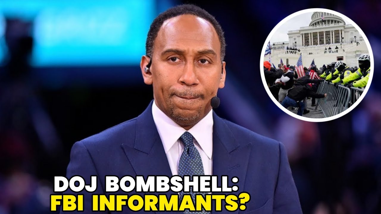 Stephen A. Smith Blasts Democrats Over DOJ's Jan 6 FBI Informant Bombshell - YouTube