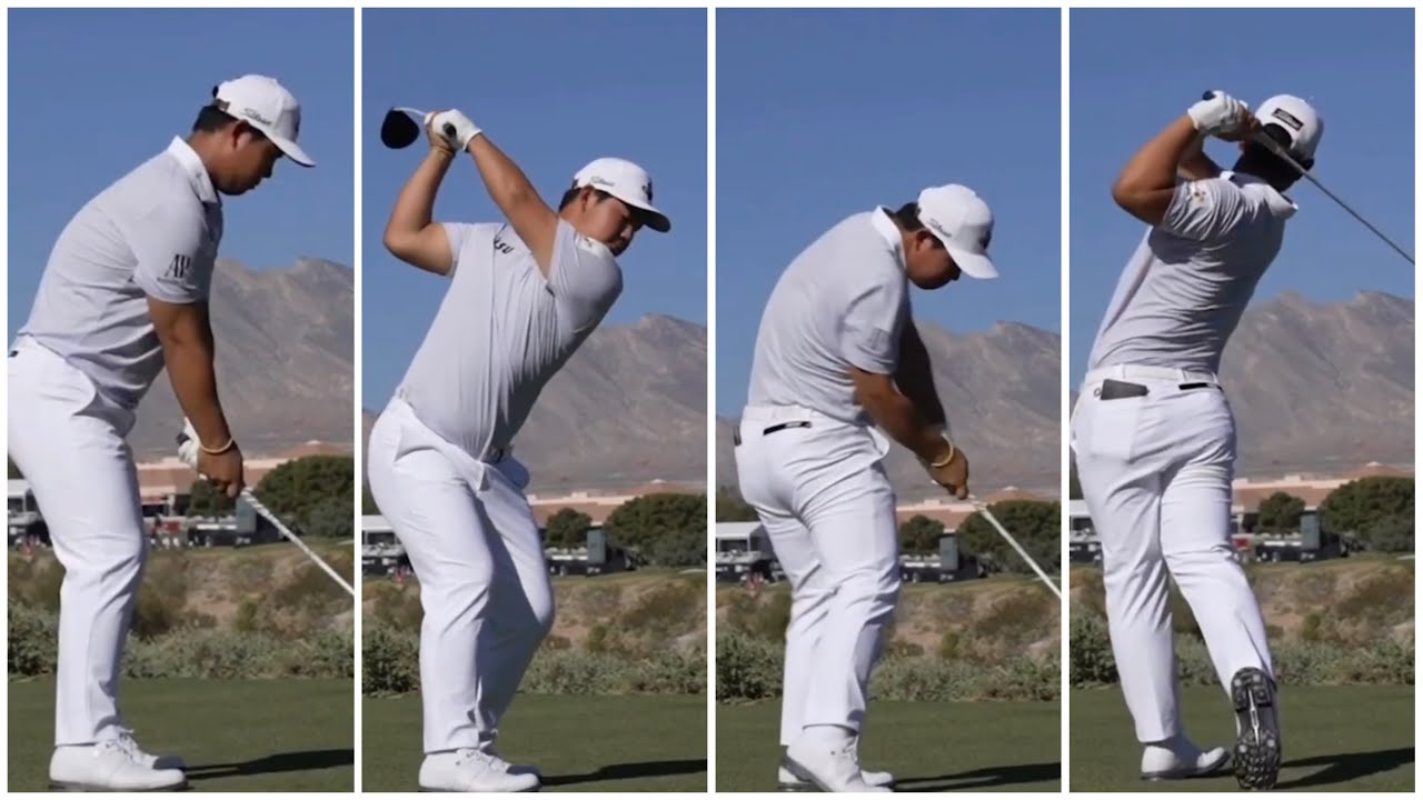 Tom Kim Golf Swing and Slowmotion - YouTube