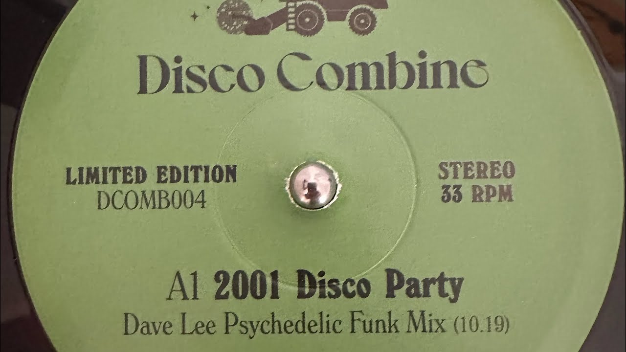 Dave Lee - 2001 Disco Party (Disco Combine) - YouTube