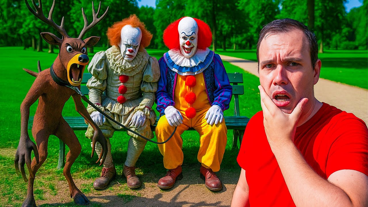 WELKE PENNYWISE CLOWN LAAT THE DEER NOU UIT.. *KIJK UIT!* || GTA 5 FILM ...