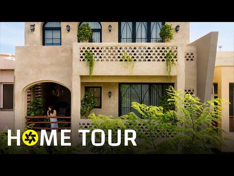 Inside A 1,800 sq. ft. Compact Earthy Home in Uttar Pradesh (House Tour)