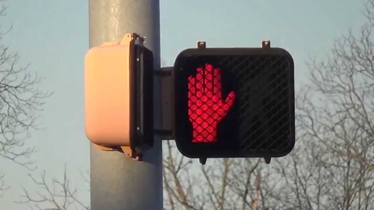 Neon ICC Pedestrian Signal - YouTube