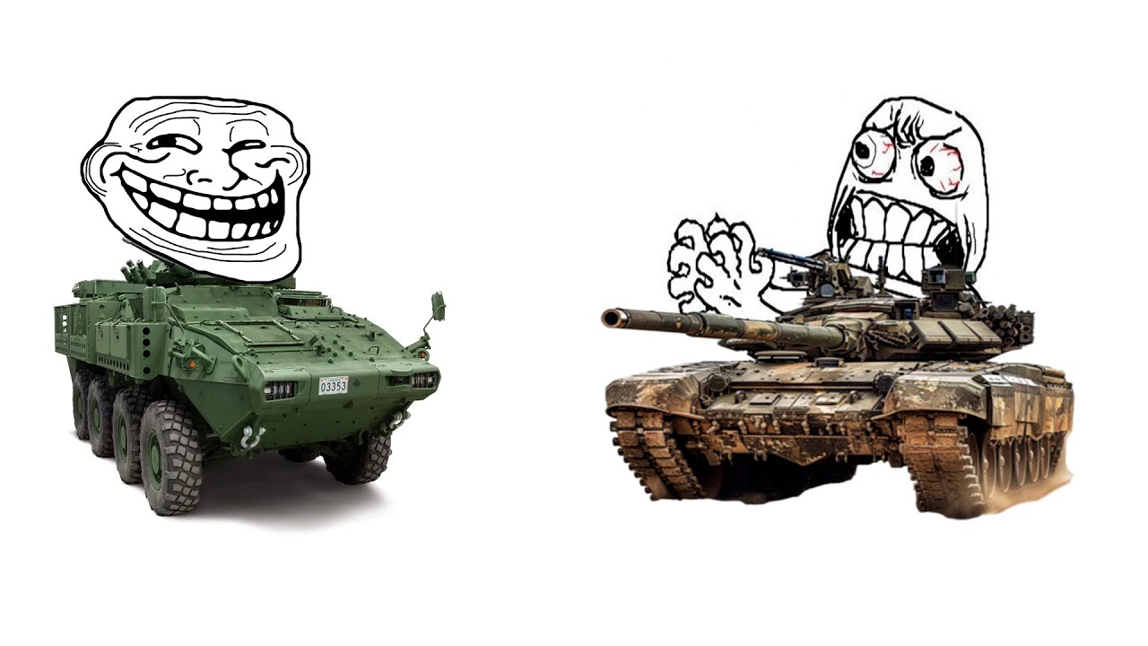 Squad | LAV 6 trolling a T-90 - YouTube
