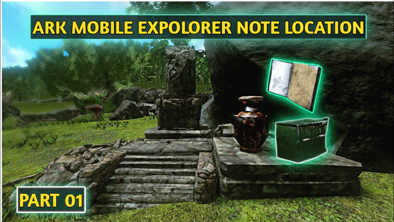 Ark Mobile Expolorer Note Location | Hindi \ English | Part 01 - YouTube