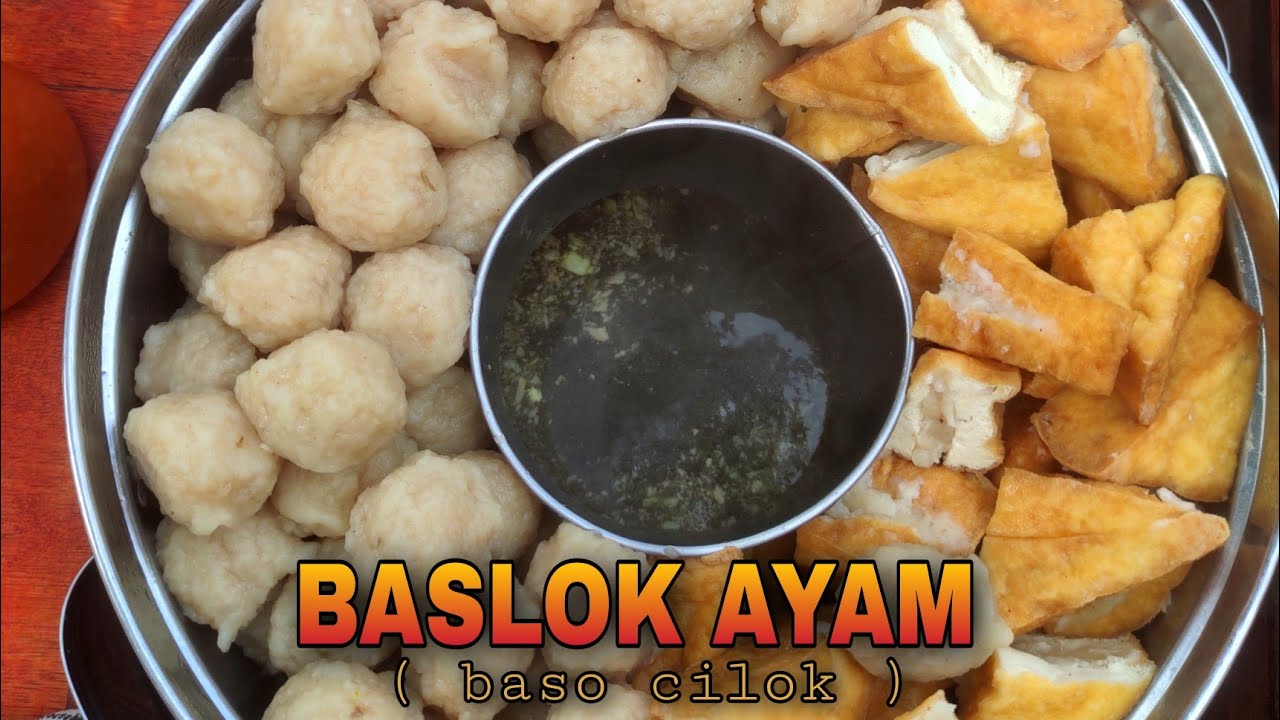 RESEP MEMBUAT BASO CILOK AYAM 🐔 MENGGUNAKAN BLENDER DAN HASILNYA KENYAL ...