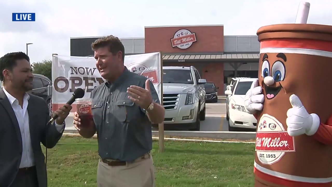 KSAT's RJ Marquez speaks with Bill Miller Bar-B-Q CEO and President Jim ...