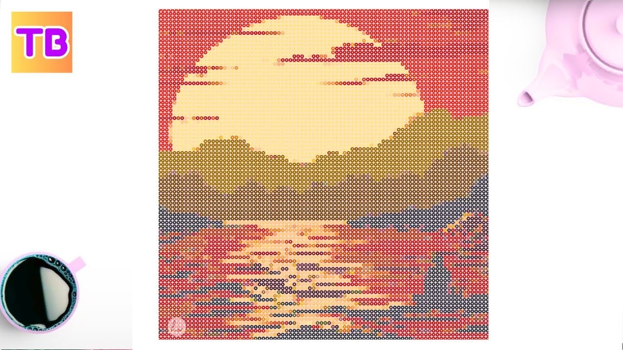 Perler Bead Art Guide : Meditation at Sunrise - YouTube