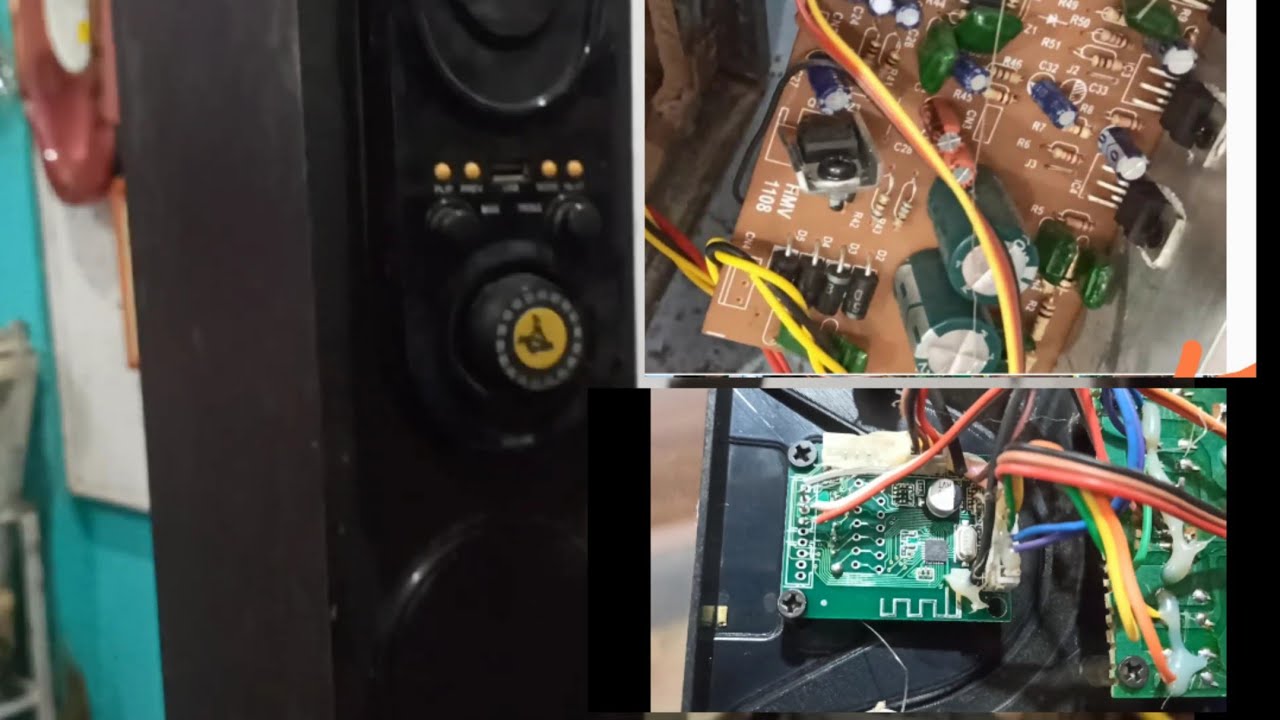 tower home theatre no display problem|tower sound system no switch on ...