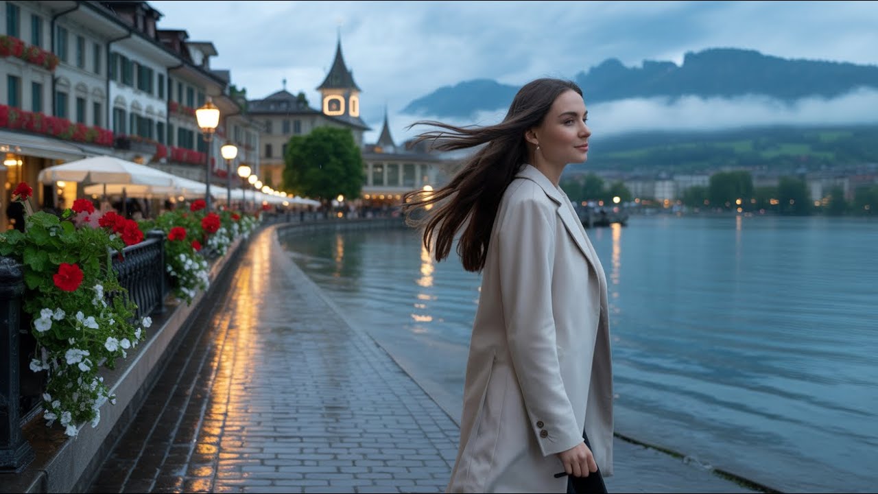 Zurich, Switzerland: Early Autumn Walk in 4K | Scenic City Tour, Fall ...