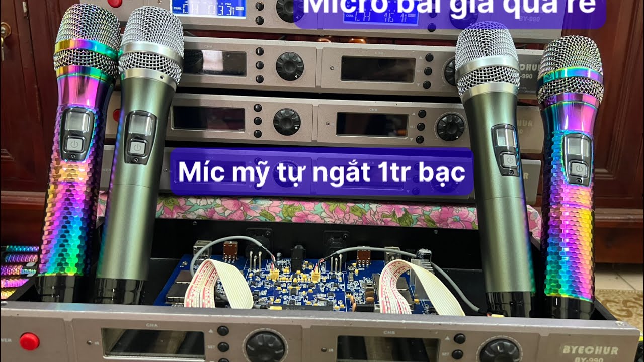 Micro bãi mỹ xịn không giây có tự ngắt tiếng cực kỳ hay giá hơn 1tr ...