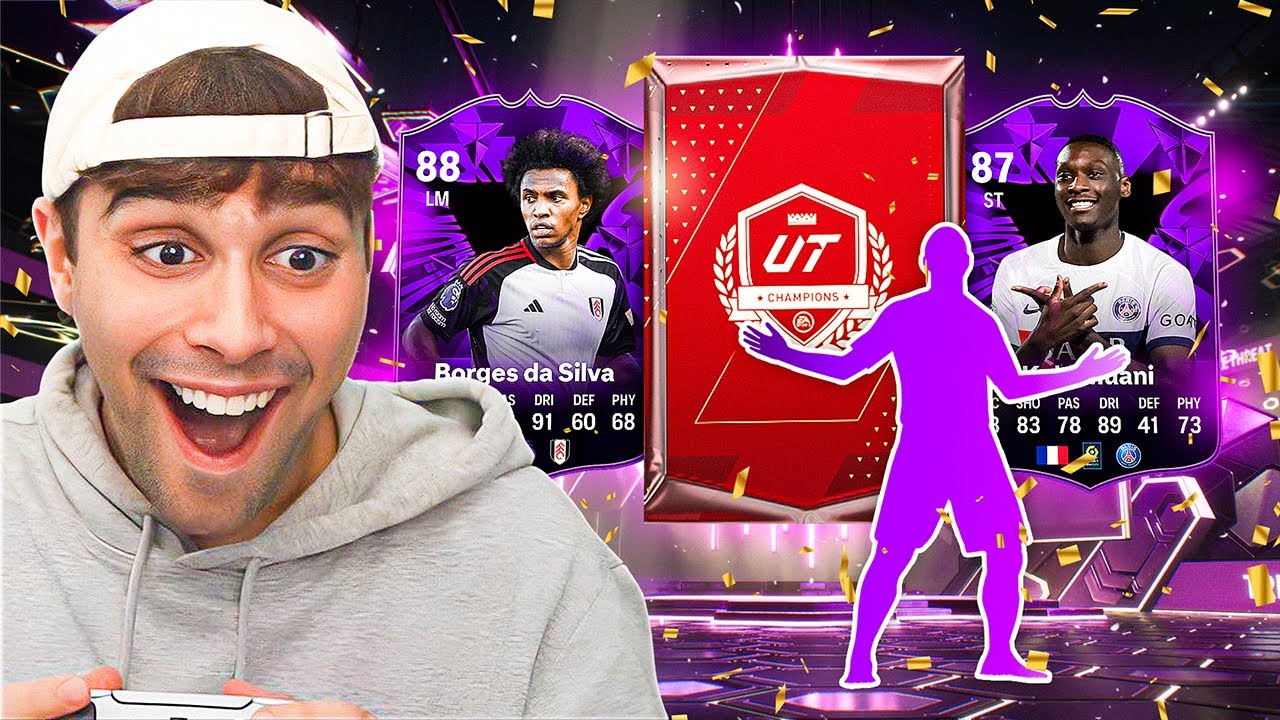 JEG PACKEDE DISSE 2 FC PRO LIVE KORT I MINE CHAMPS REWARDS! - YouTube