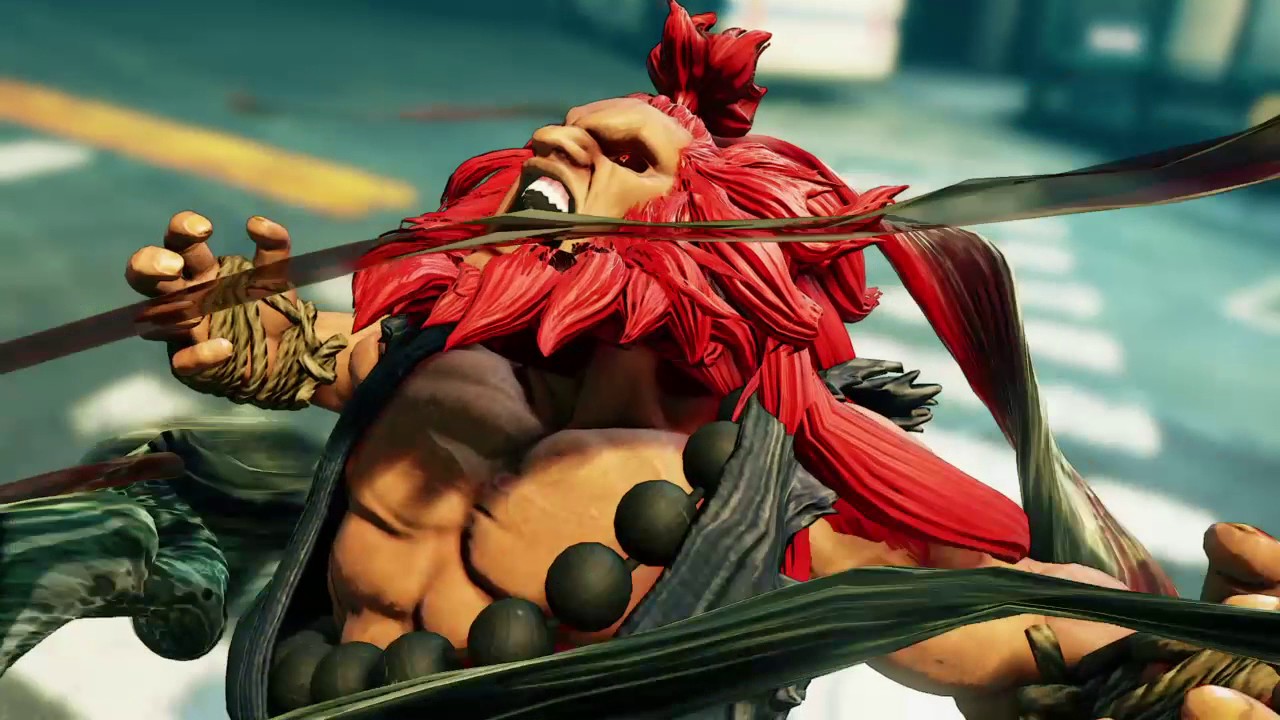 STREET FIGHTER V - Ken vs. Akuma SFV Ranked Matches - YouTube