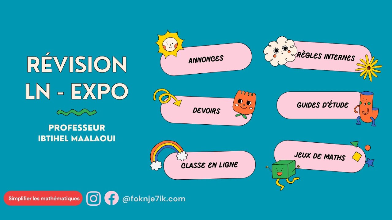 Bac |☻Révision LN - EXPO - YouTube