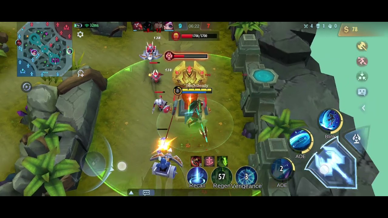 playing alpha exp lane /mobile legends bang bang - YouTube