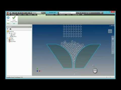Project Aakar - 2D Material Flow Simulation