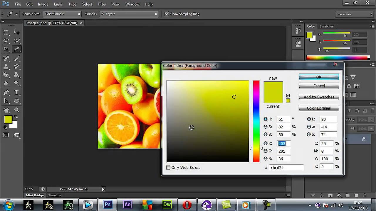 Photoshop CS6 Tutorial: Color Splash Effect #1 - YouTube