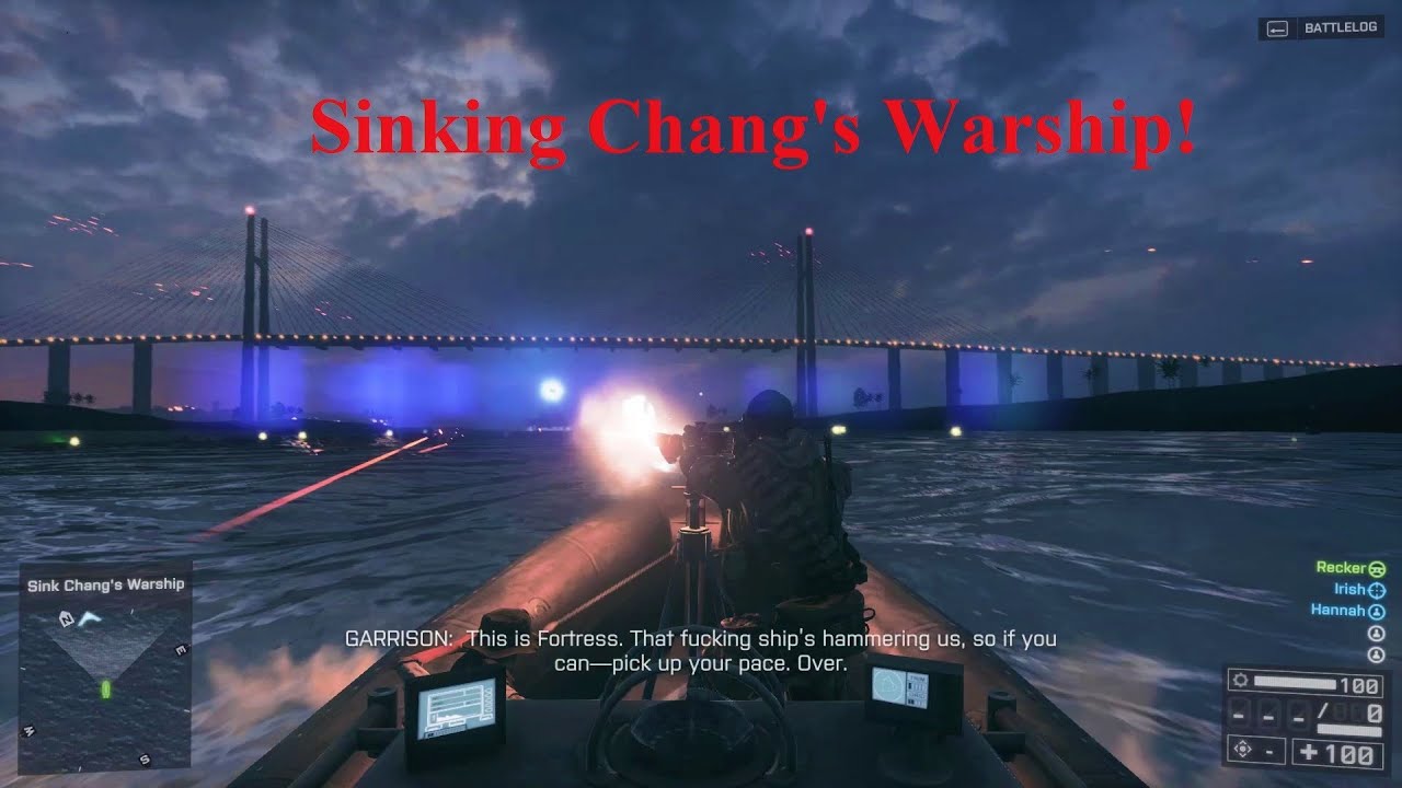 Attacking Admiral Chang's Warship - Battlefield 4 Finale [No Commentary ...