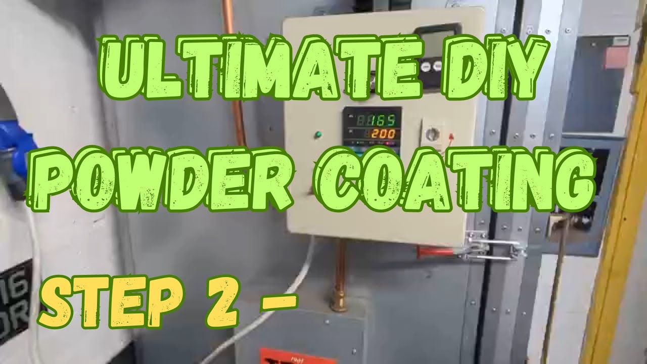 Powder Coating and Preparation, Stage 2 - YouTube