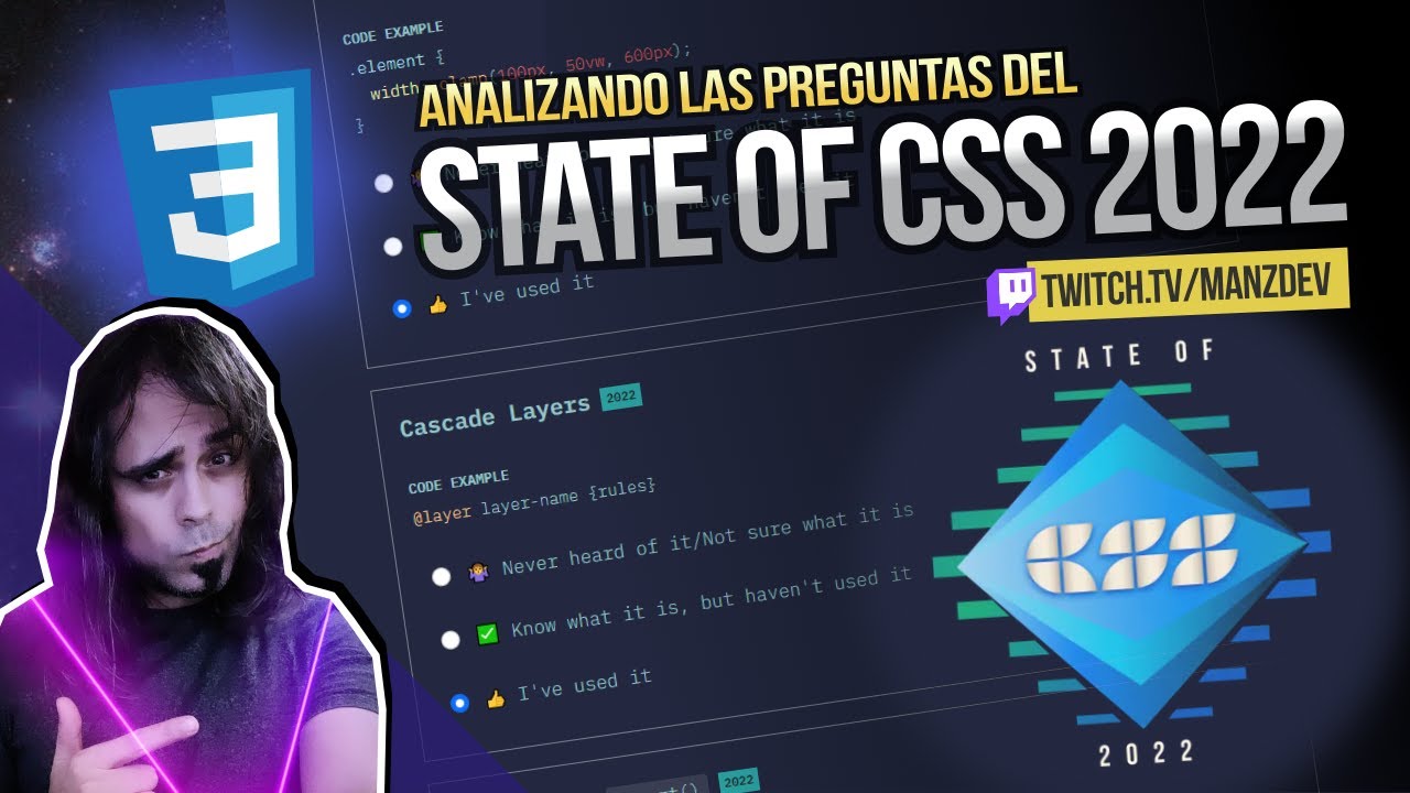 Analizando las preguntas del STATE OF CSS 2022 - YouTube