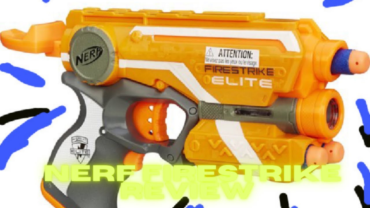 Nerf firestrike review - YouTube