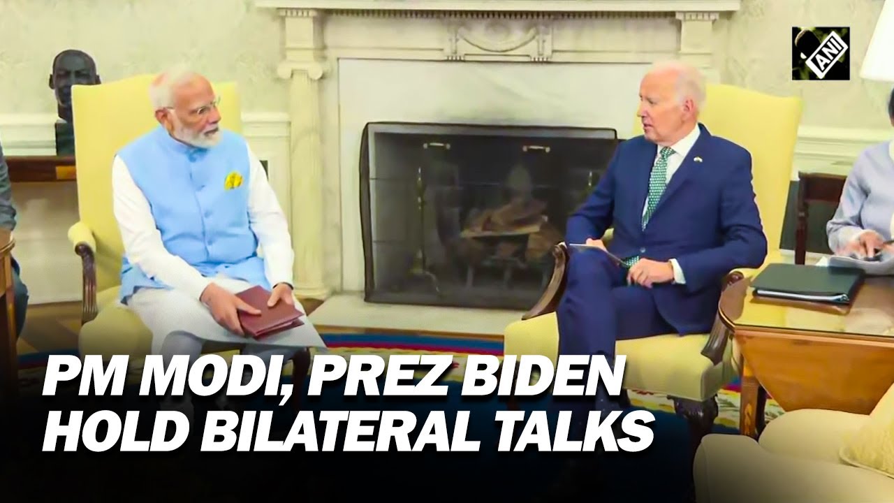 PM Narendra Modi, US President Joe Biden hold bilateral meet at The ...