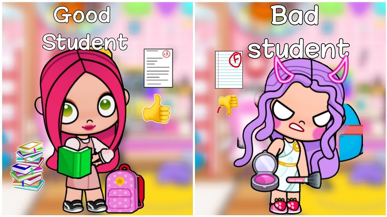 Bad Student Vs Good Student | Avatar World - YouTube