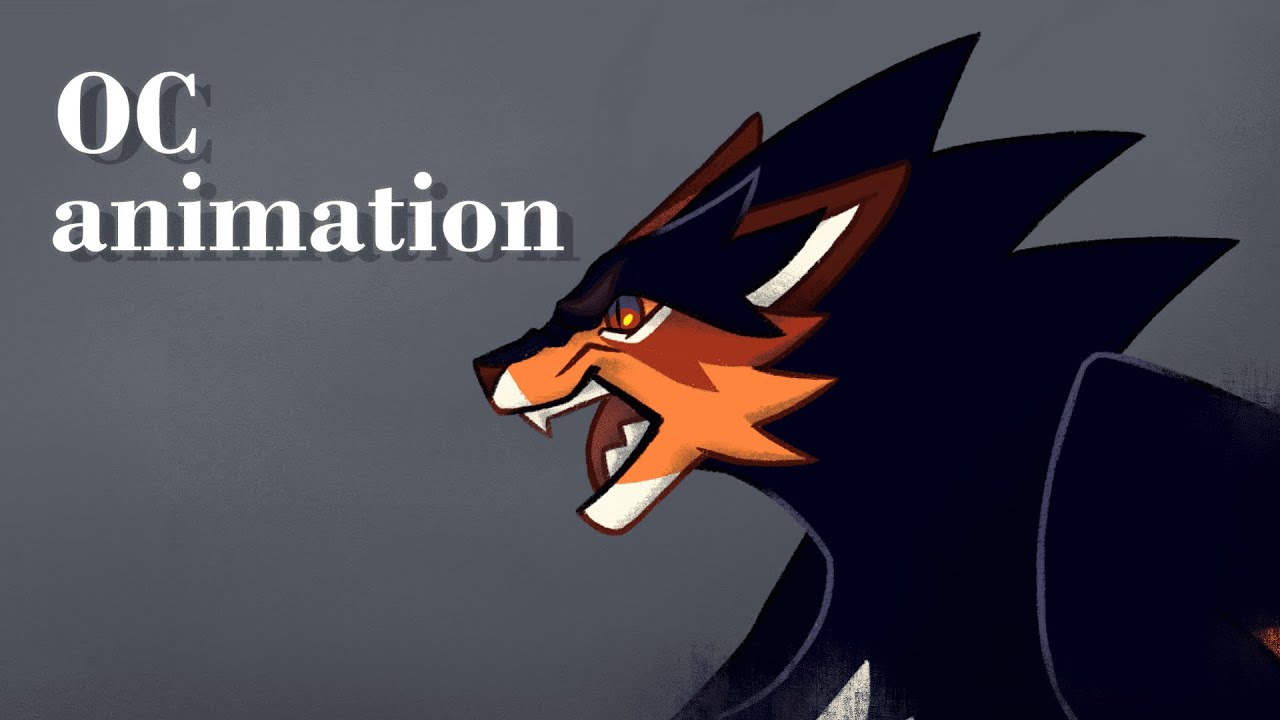 Burning Crow / OC animation - YouTube