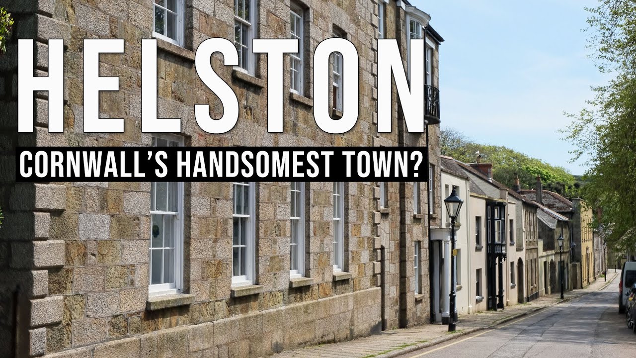 HELSTON Walking Tour - Cornwall's handsomest town? 4K video - YouTube