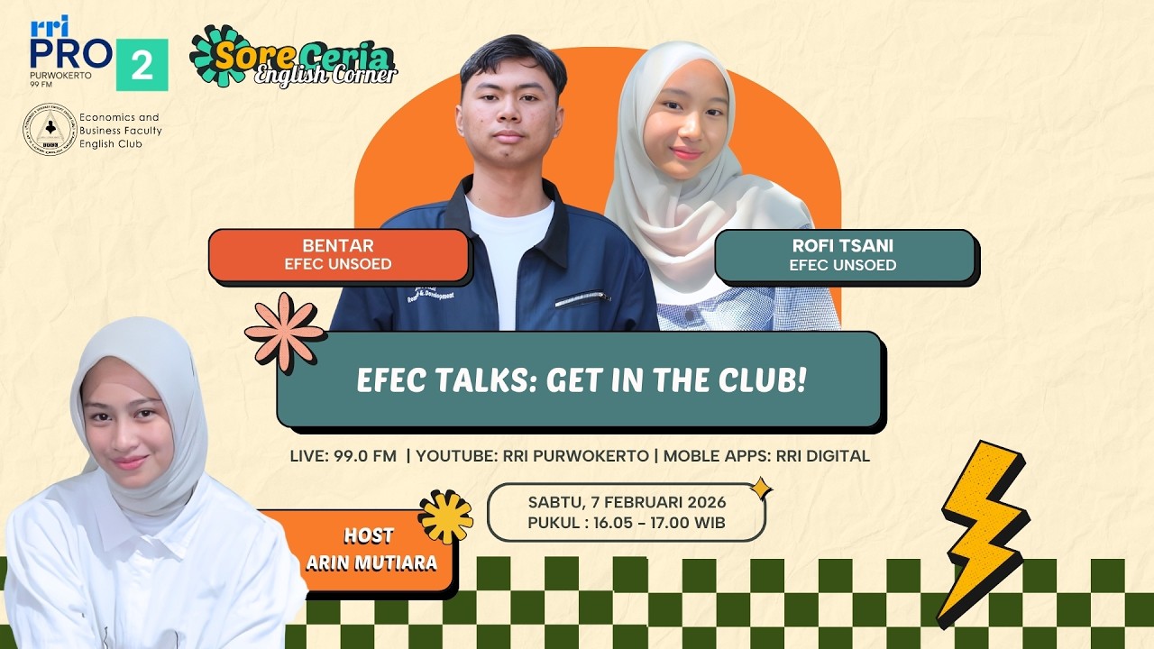 EFEC TALKS: GET IN THE CLUB! | ENGLISH CORNER - YouTube