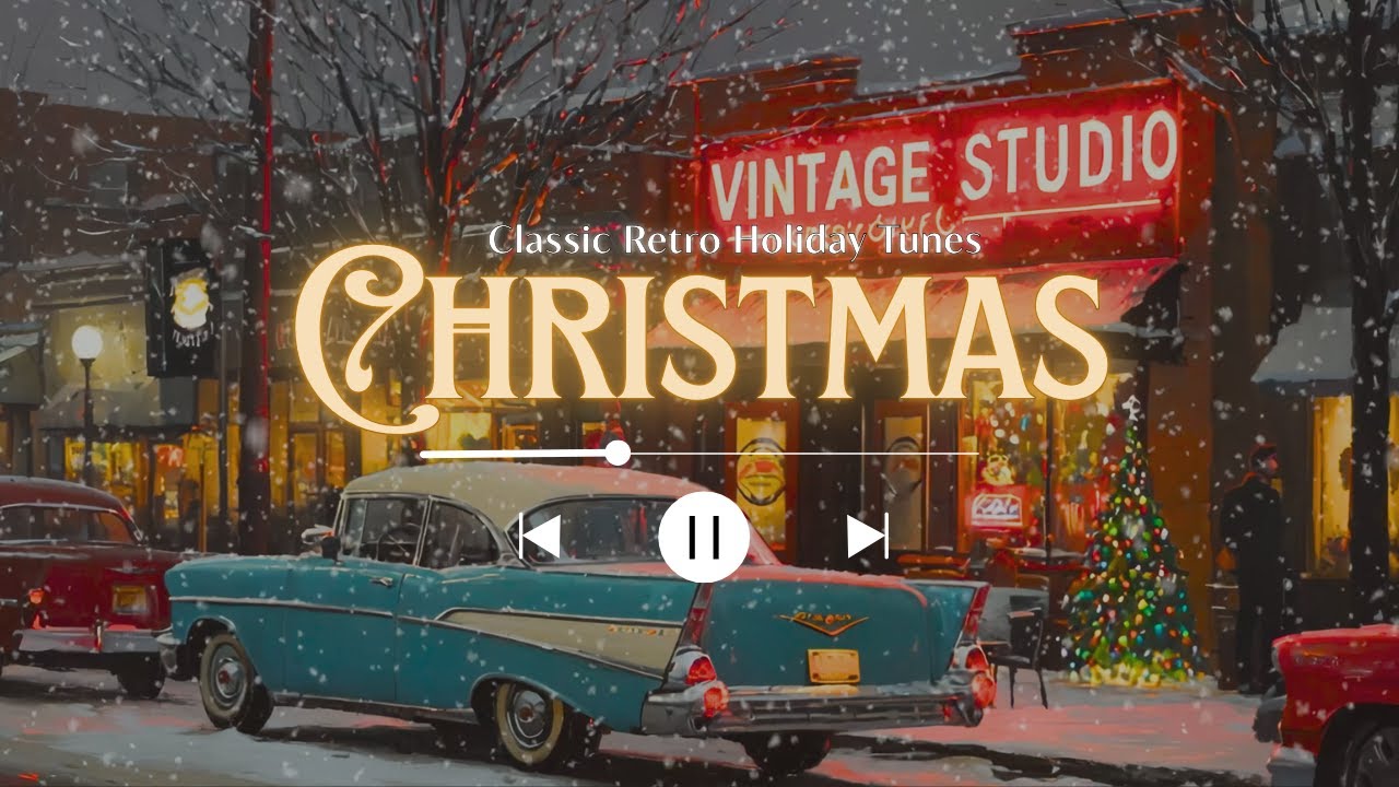 Classic Retro Christmas Tunes Oldies Holiday Playlist from the Iconic ...