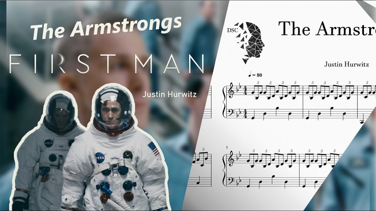 The Armstrongs (First Man OST) - Justin Hurwitz | Piano Cover - YouTube