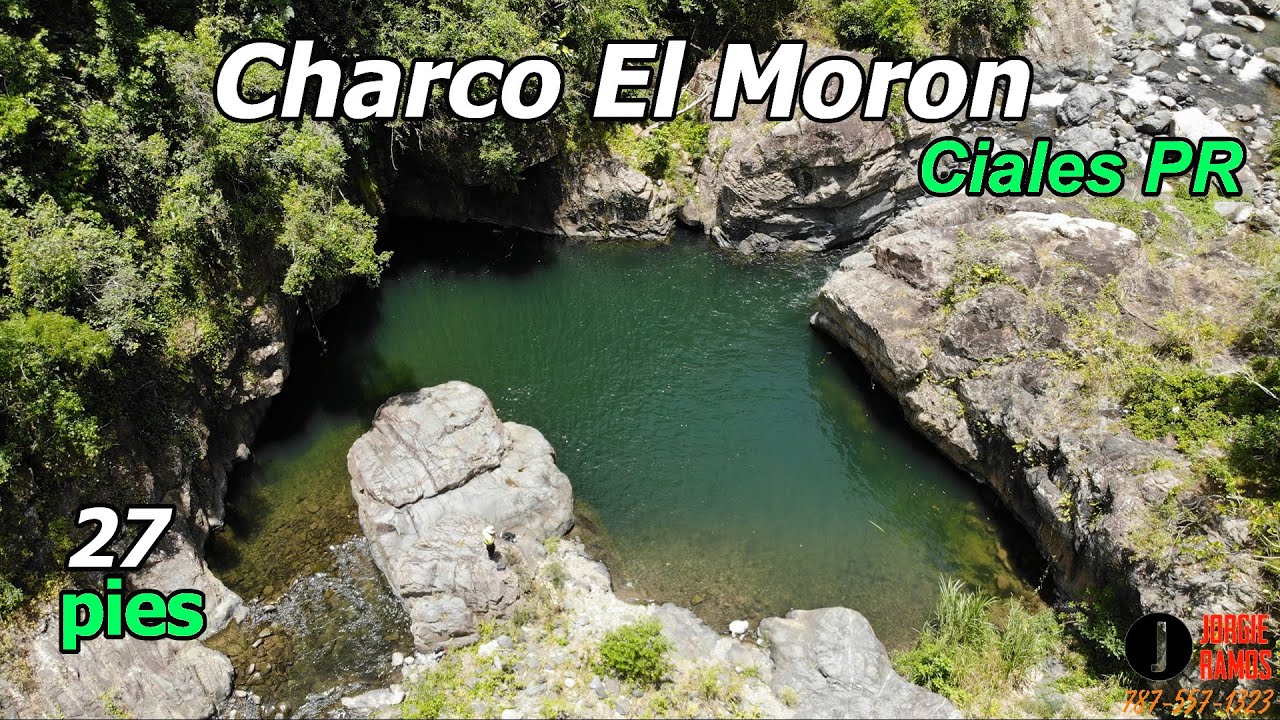 Se Grabo TODO el Fondo y la Profundidad del Charco El Moron en Ciales ...