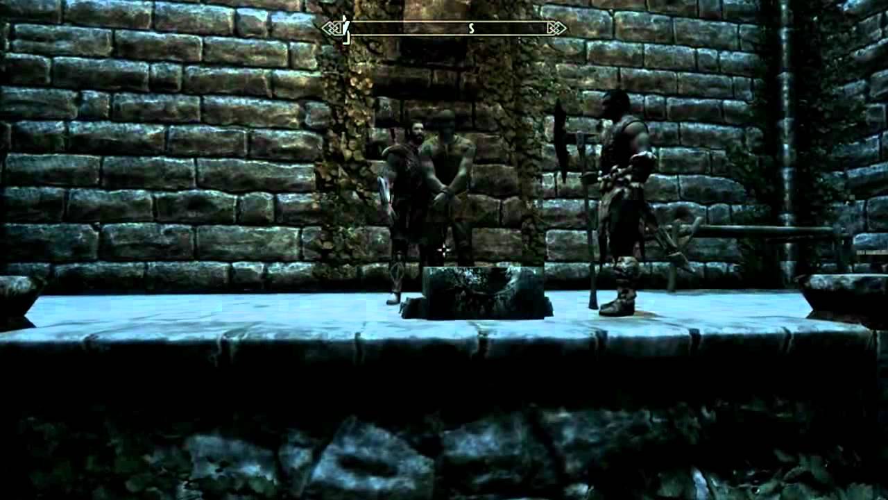 The Elder Scrolls V: Skyrim Execution - YouTube
