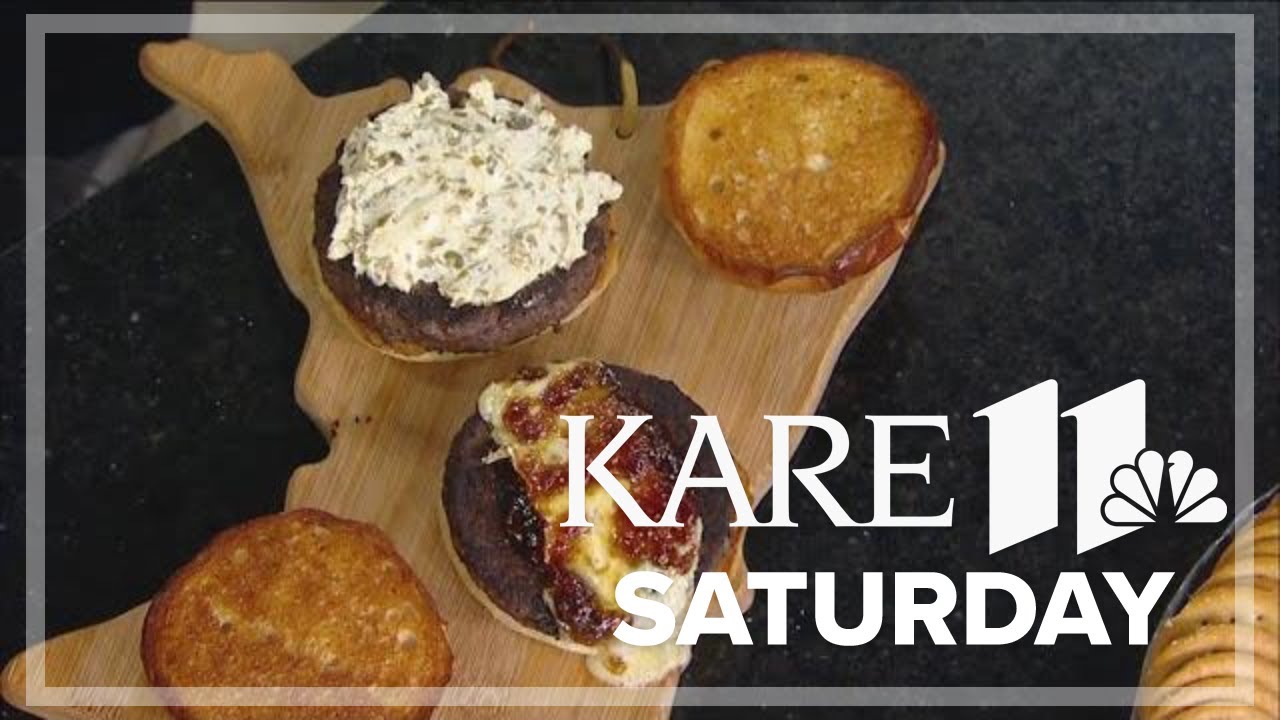 RECIPE: Chef Dodge's Olive Cream Cheese Burger - YouTube