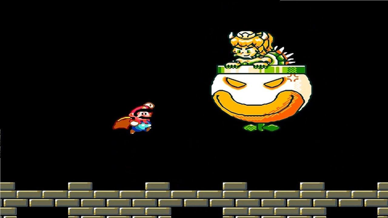 Super Mario World HD: Bowsette's Castle - YouTube
