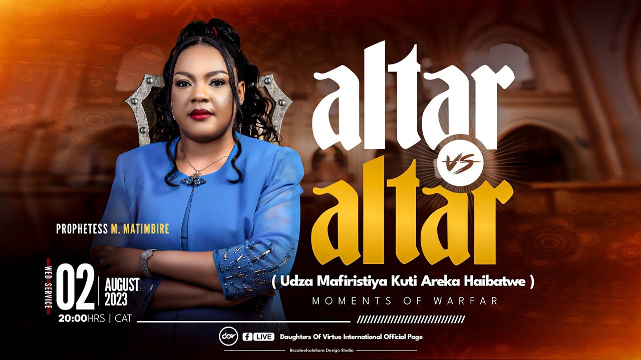 Altar vs Altar - Prophetess Memory Matimbire - YouTube