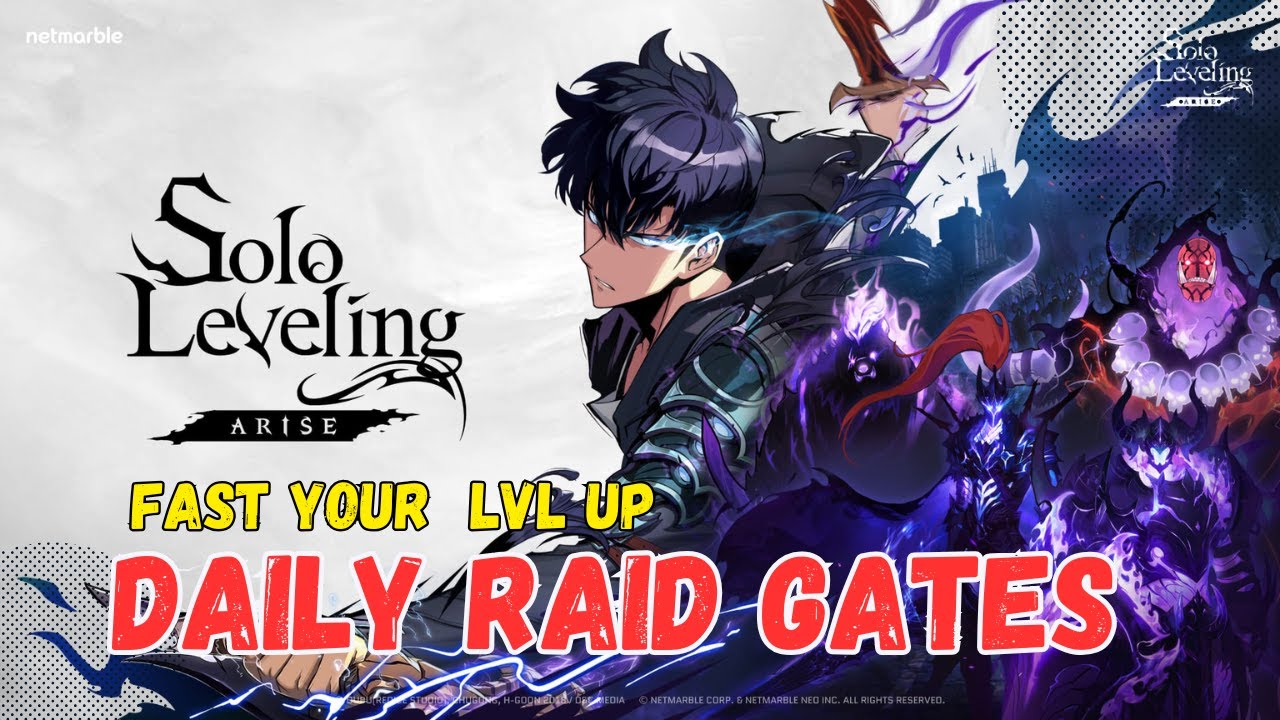 Solo Leveling Arise ~ DAILY RAID GATES - YouTube