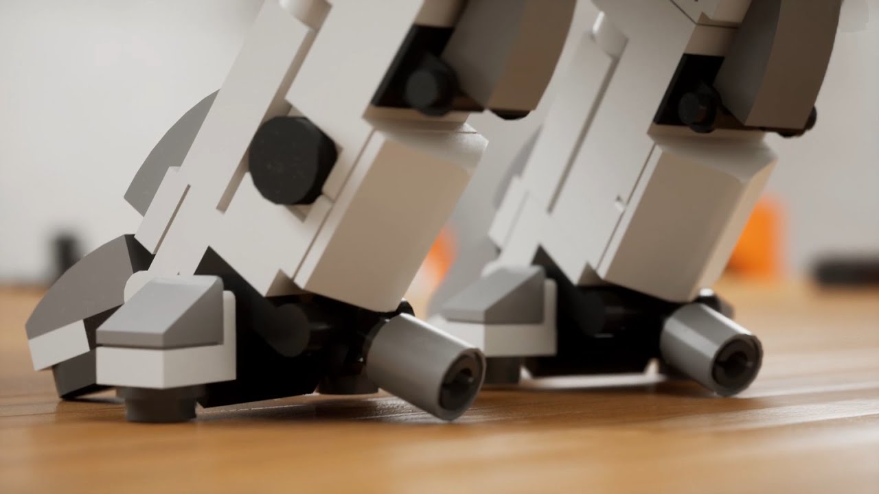 Lego Robocop ED 209 robot build #lego #legostopmotion #robocop - YouTube