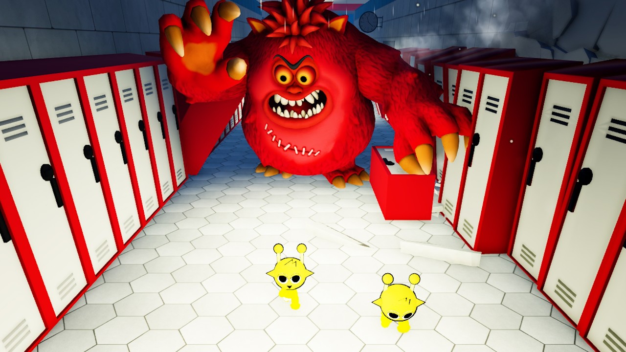 Sprunki Baby Simon & Baby Simon Played Grand School Escape Obby in ...