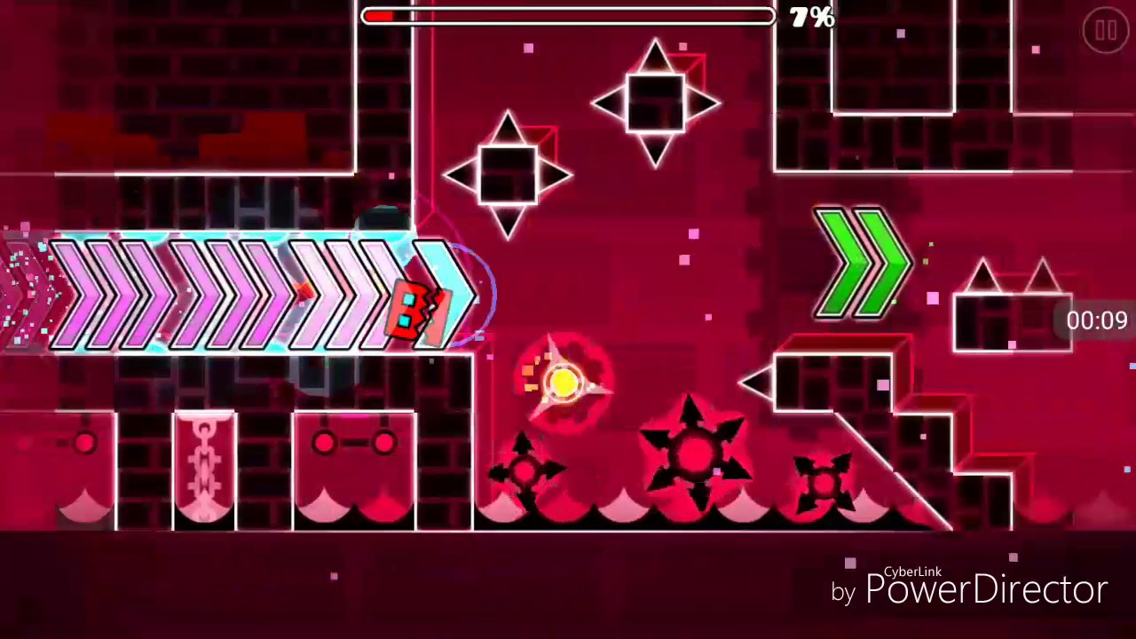 geometry dash cap 11 easy demon speed racer By ZenthicAlpha - YouTube