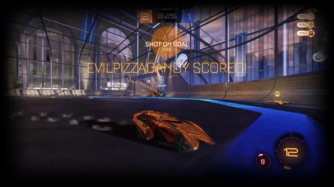 Amazing Grappling Hook Goal (Rocket League Rumble) - YouTube