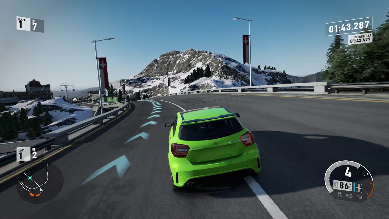 Forza Motorsport 7 - Bernese Alps Stadtplatz Circuit - YouTube