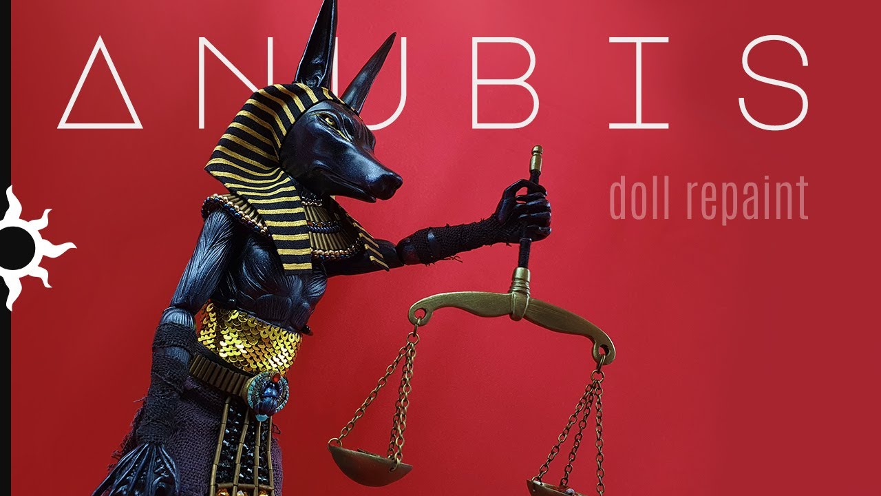 Doll Repaint: Anubis - YouTube