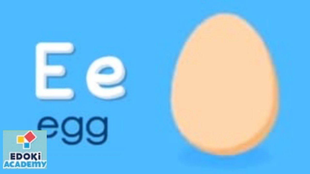 Edoki Academy #5 The Letter E - YouTube