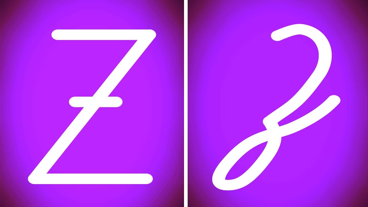 Letter School Pink Finnish style A-Z Cursive and Normal - Capital ...