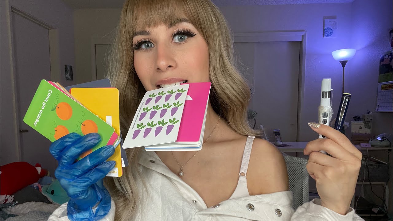 ASMR - Quick Detailed Eye Checkup - YouTube